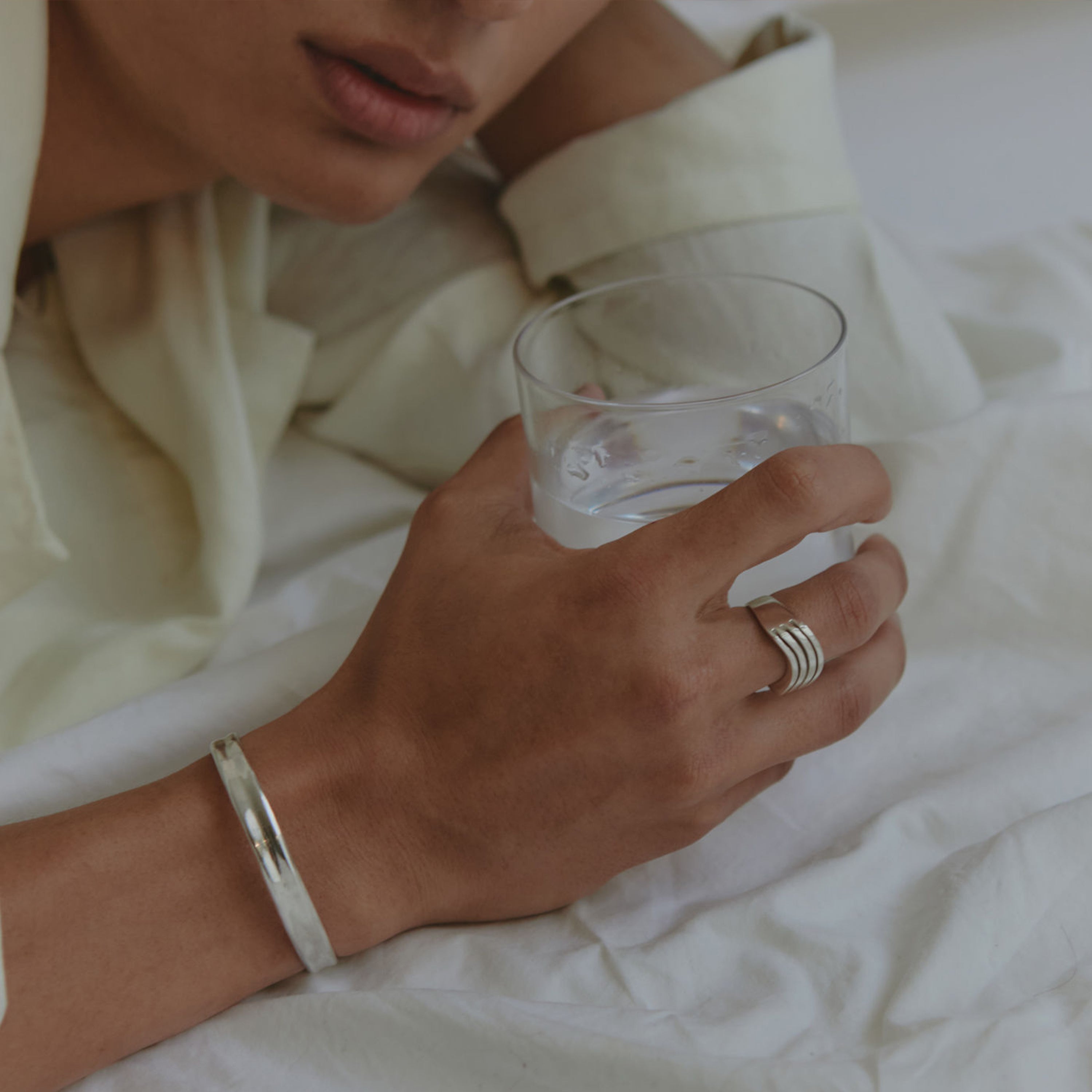 The Ripple Effect Ring - Sterling Silver - Polished – LOUPN